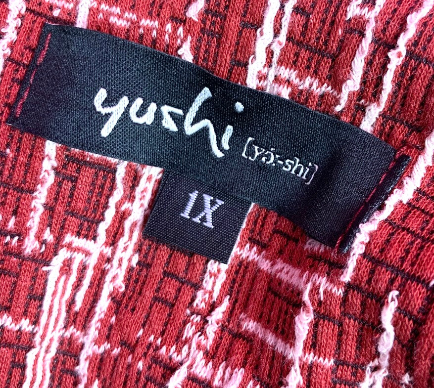 YUSHI NEW KIMONO BUTTON JACKET - 1X – UpScaleIT